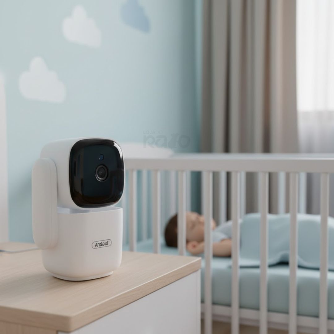 Câmara Wi-Fi 360° 4K - Q-SK5 – Loja do Rato