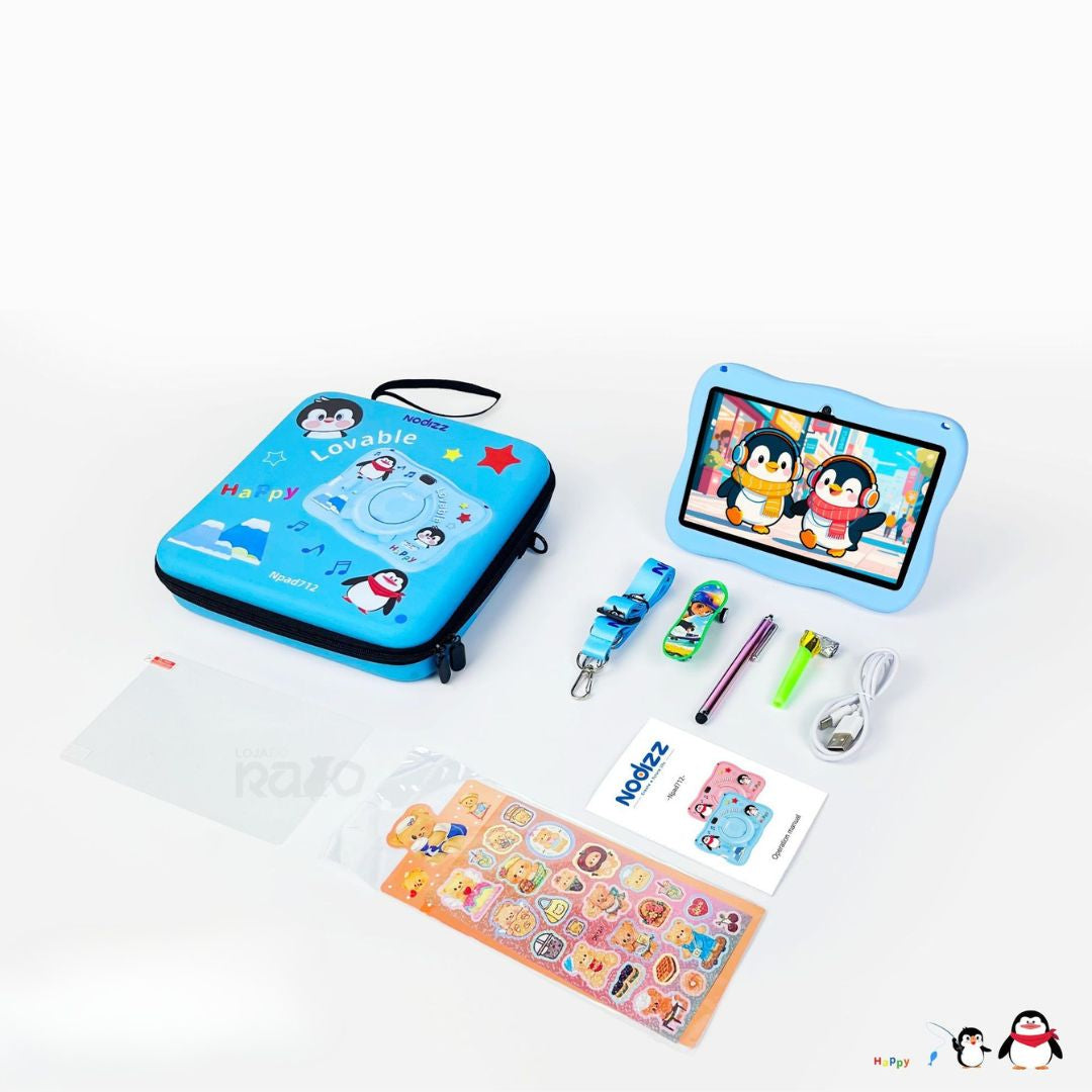 Kit Tablet Infantil NPAD712 7” – Loja do Rato