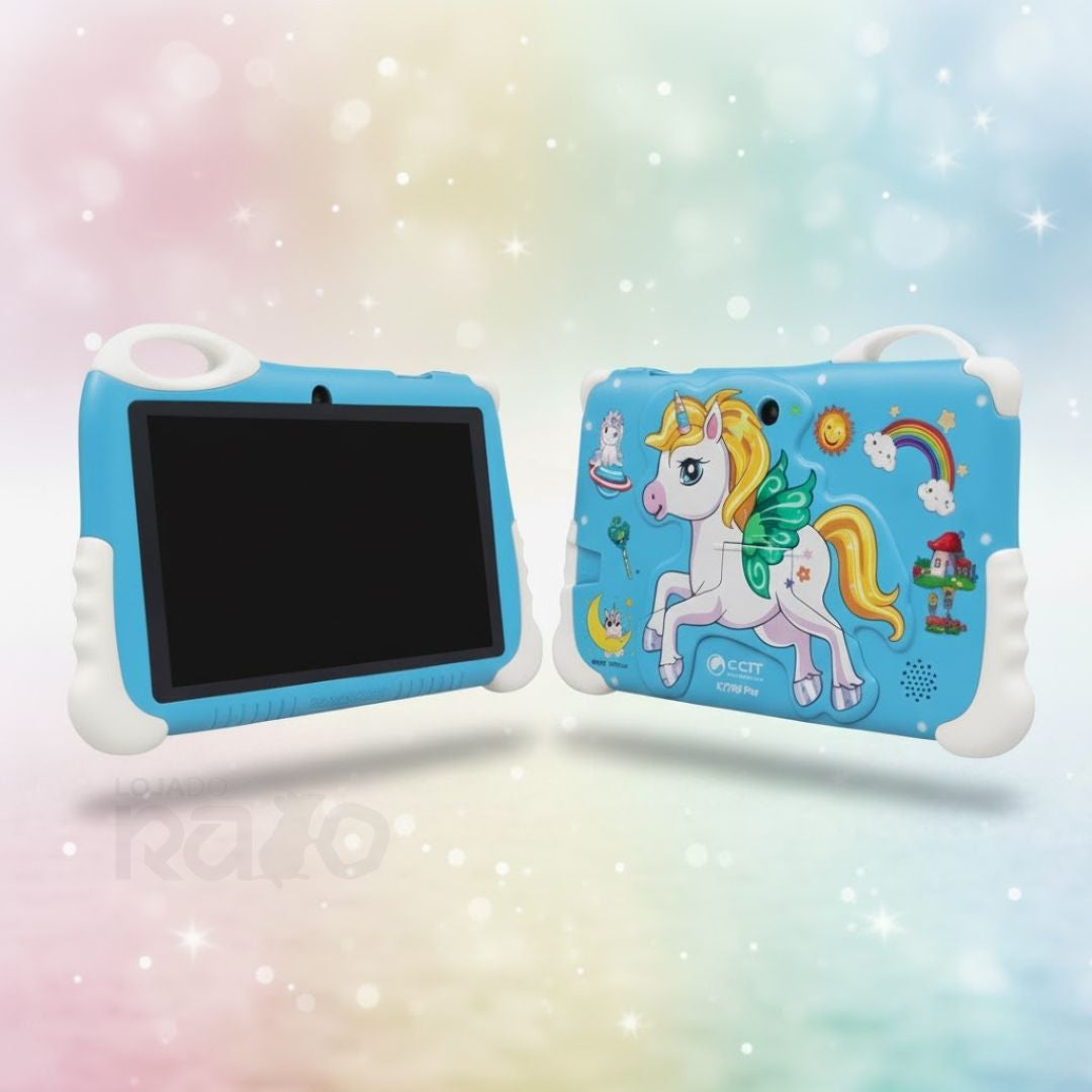 Tablet Infantil 7" Unicórnio - KT700 Pro+ – Loja do Rato